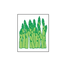 Asparagus 13" x 17" Road Sign (Minimum 10 to order)