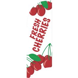 Cherry Tail Flag Kit 7 ft Tall