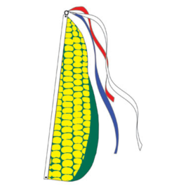 Corn Feather Flag Only (pole not included)