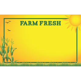 Farm Fresh 5" x 8.5" Price Card