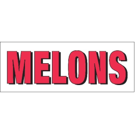 Melons 3' x 8' HD Banner