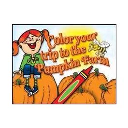 coloring book pumpkin