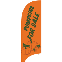 Pumpkin Tail Flag Kit 7 ft Tall