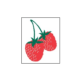 Raspberry 13" x 17" Road Sign (Minimum 10 to order)