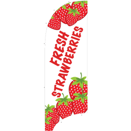 Strawberry Tail Flag Kit 7 ft Tall